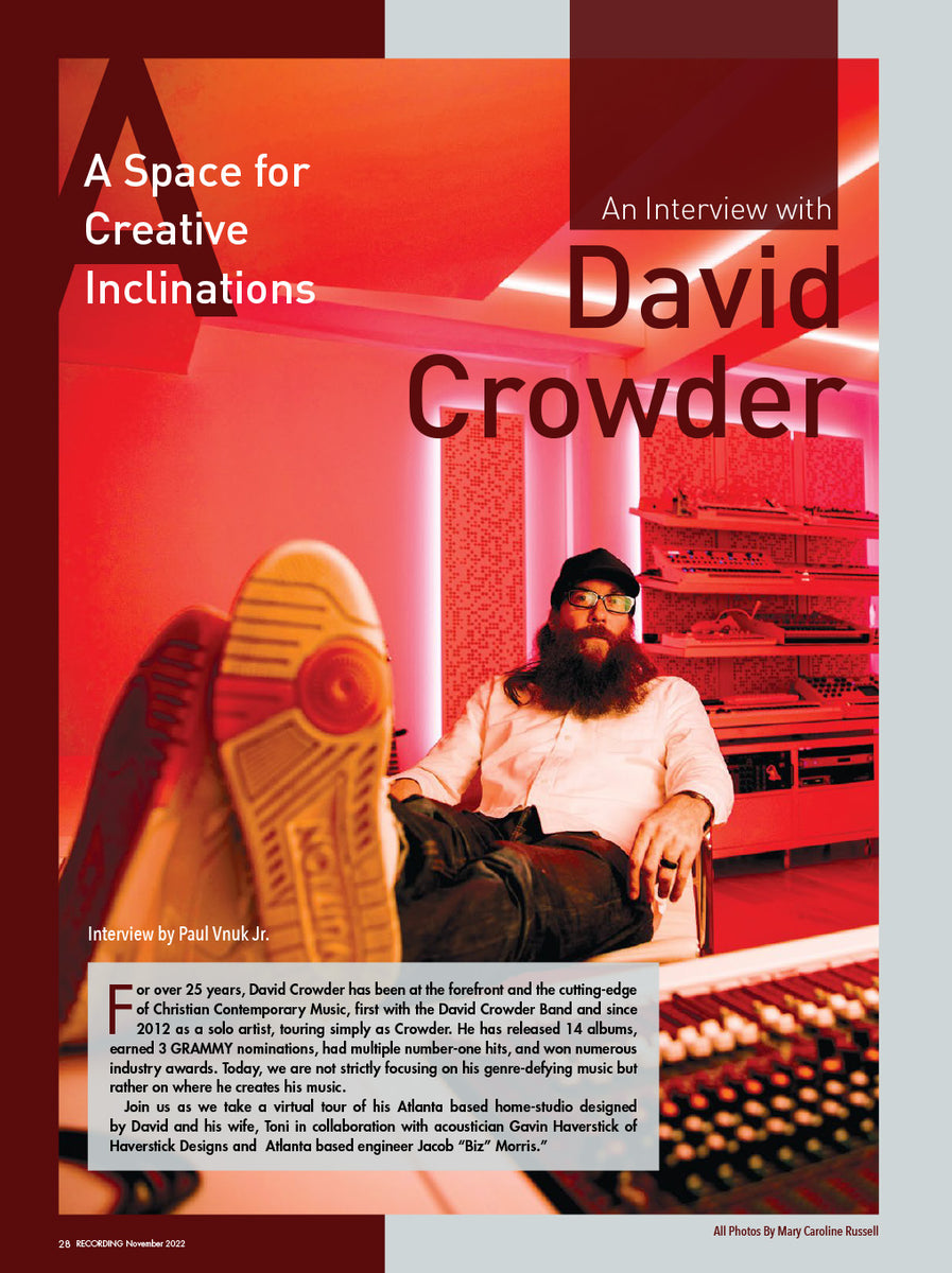 A Space for Creative Inclinations – An Interview with David Crowder ...