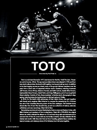 TOTO All In Box Set: Remastering and reliving this legendary audiophil ...